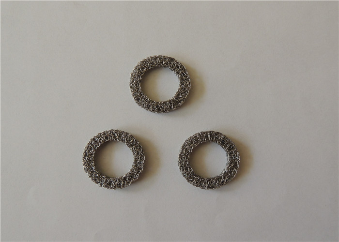 Compressed Knitted Wire Mesh Washer Dia14mm 0.3mm SS Replacement ...