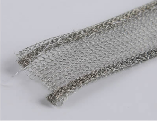Cylinder Knitted Woven Wire Mesh Washers Compressed 30m for EMI Shielding