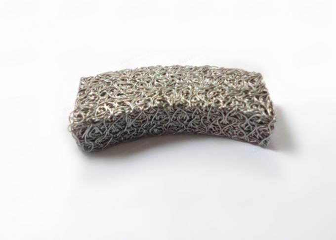 Knitted Wire Mesh Washer Stainless Steel Wire 0.12mm 35mm Elastic Core ...