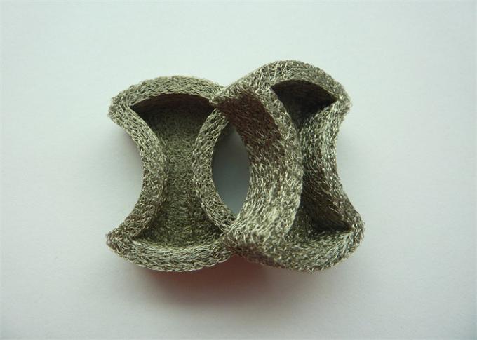 Knitted Wire Mesh Washer Stainless Steel Wire 0.12mm 35mm Elastic Core ...